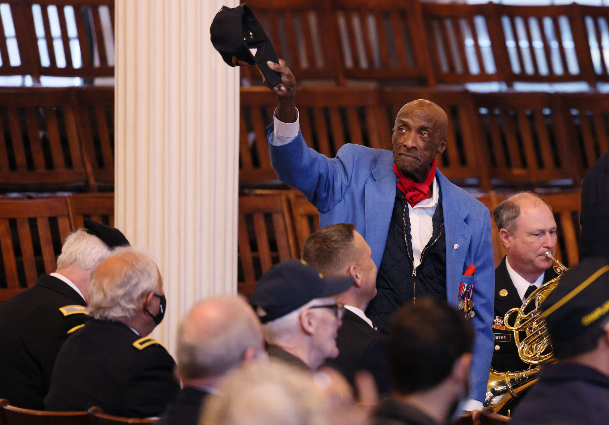 95-Year-Old Tuskegee Airman Honored With Two Murals In Boston Airport ...