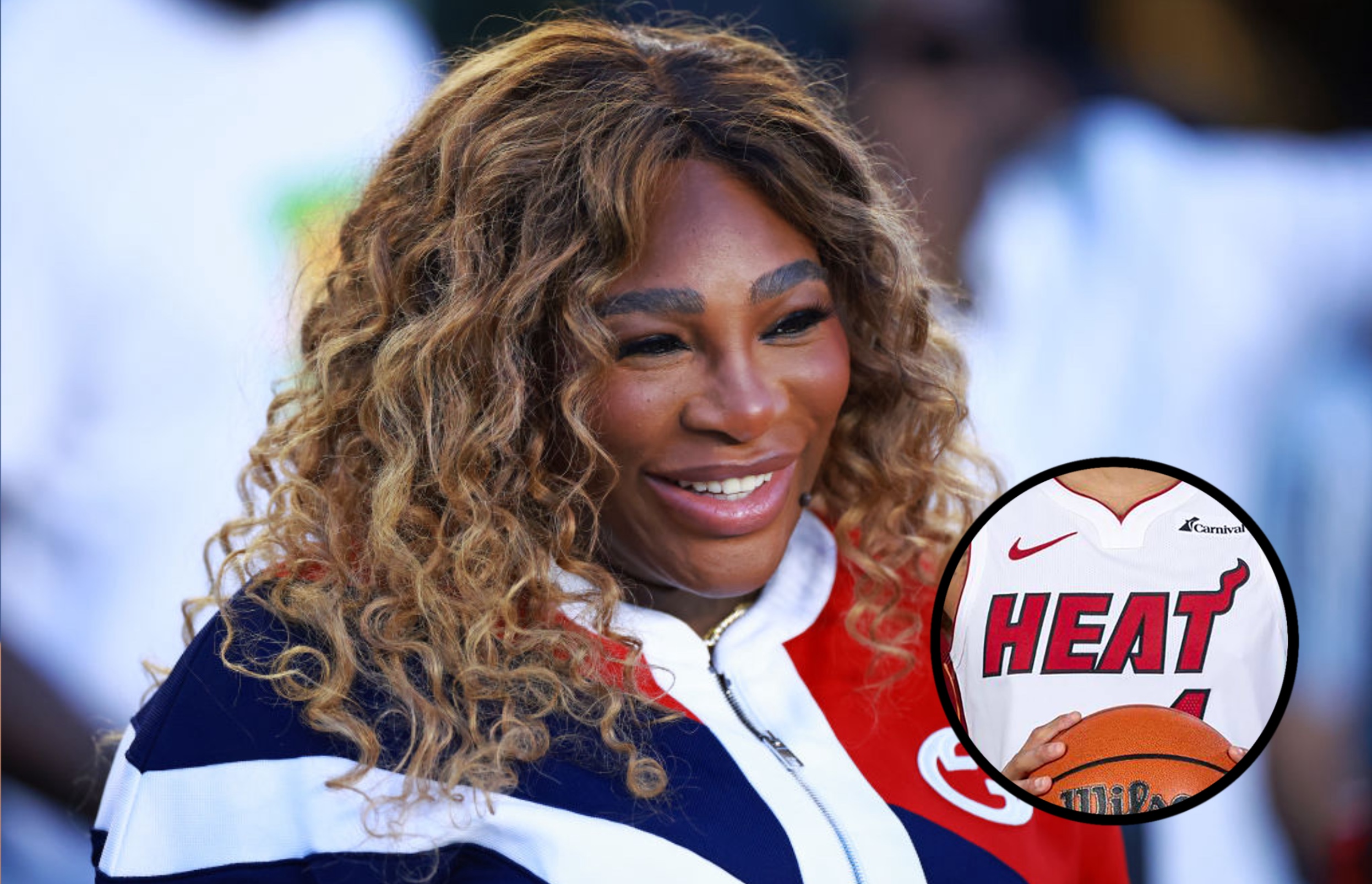 Serena Williams Spotted in Miami: Leaves Message In Heat Locker Room ...