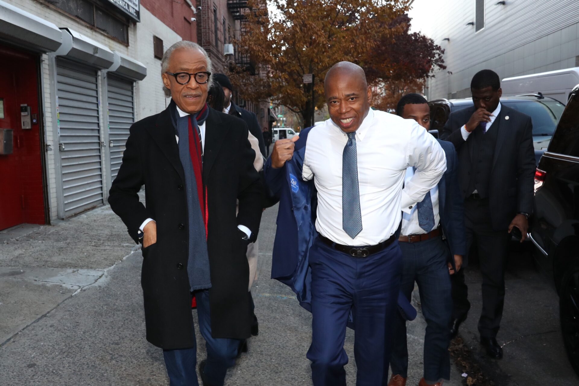 Al Sharpton Calls Eric Adams’ Wardrobe Criticism ‘Racist’ After ...