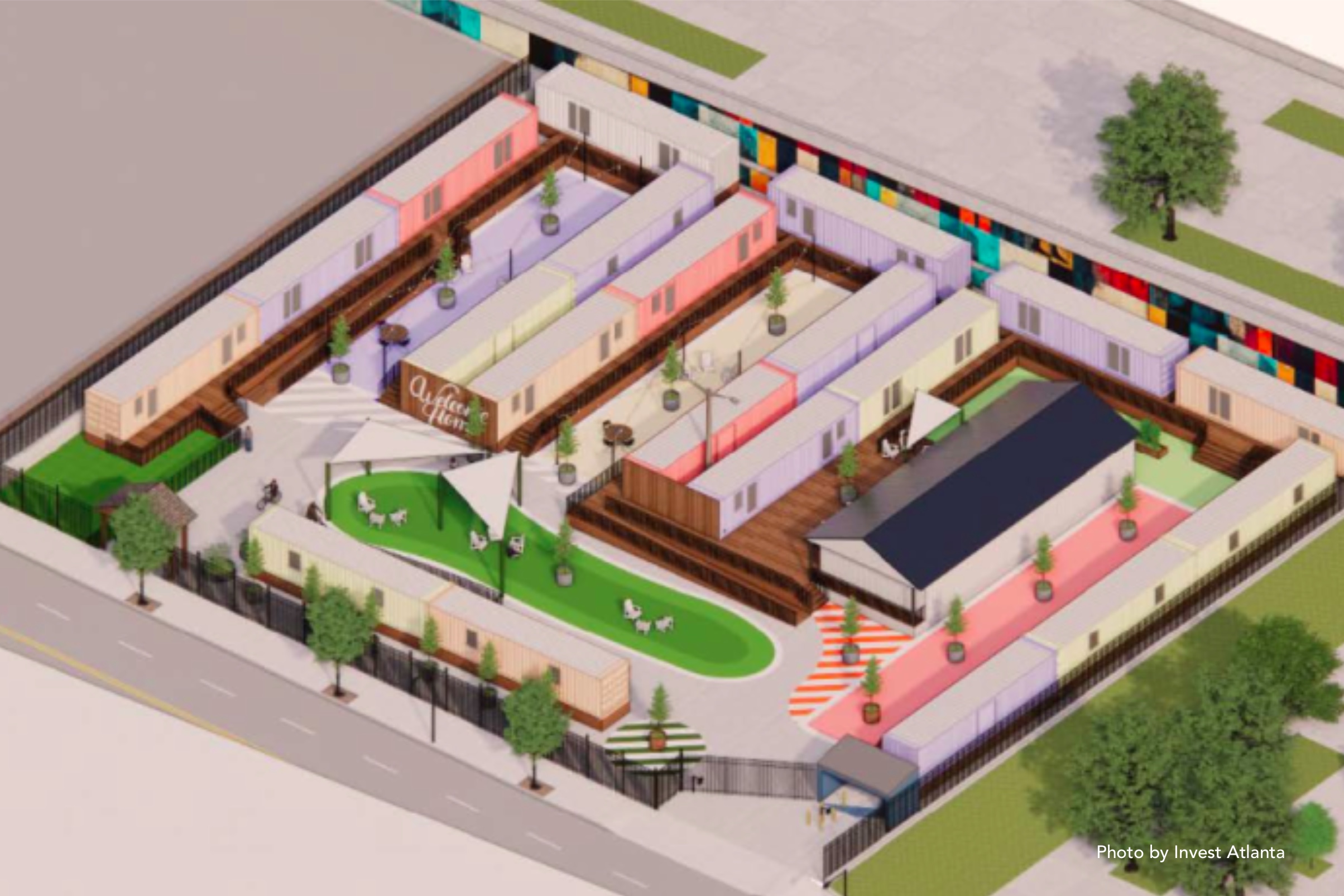 The City Of Atlanta Officially Opens New Homeless Housing Project