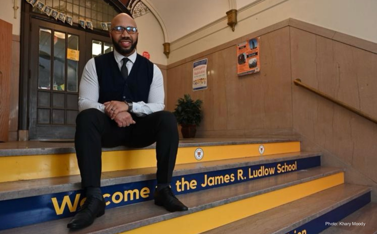 Ludlow Principal Khary Moody Honored with Lindback Award